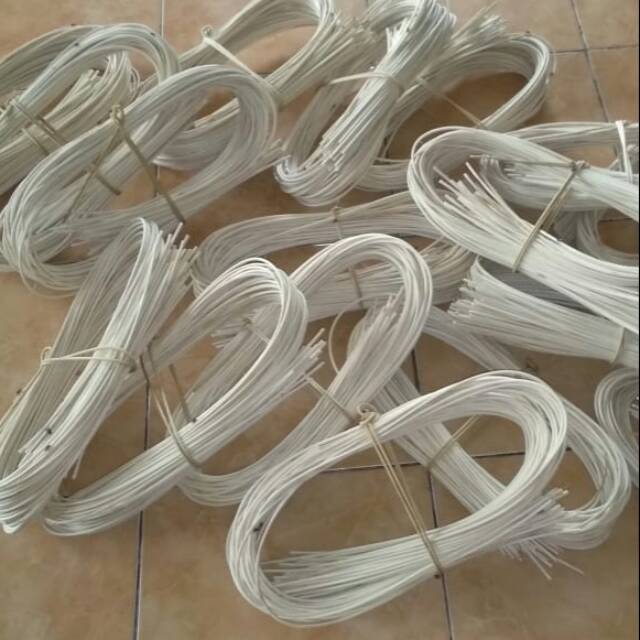 Jual Bahan rattan rotan alami 3mm isi 100 panjang 1meter | Shopee Indonesia