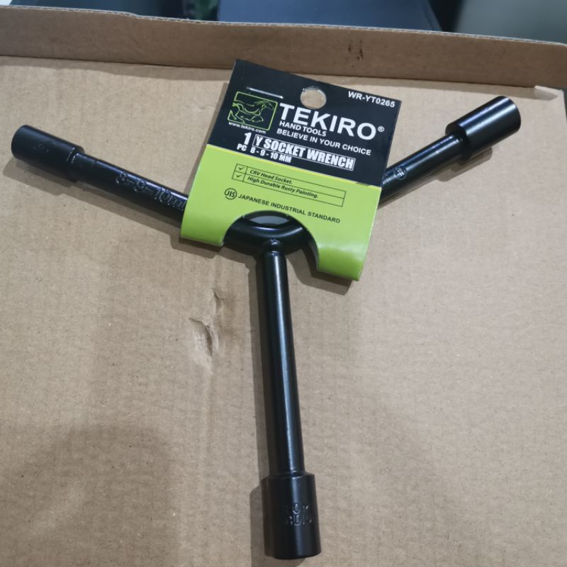 Jual kunci Y 8 9 10 Tekiro kunci sok socket sock y kunci shock y tekiro ...