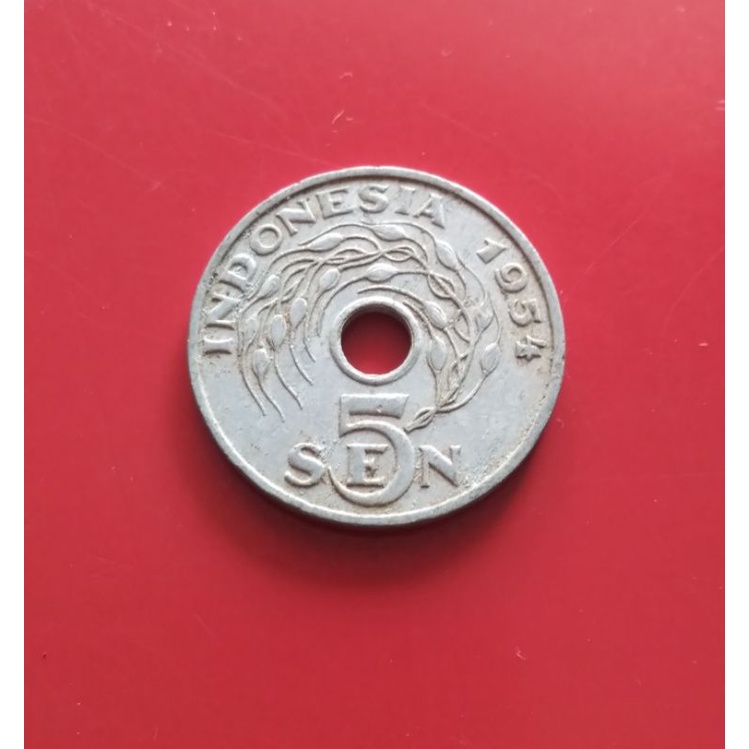 Jual Koin Kuno 5 Sen Indonesia | Shopee Indonesia