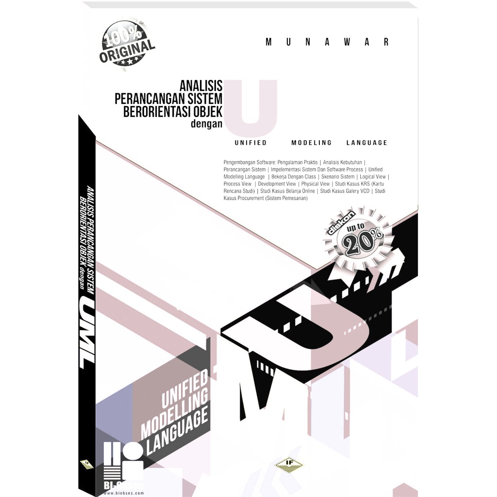 Jual Promo ANALISIS PERANCANGAN SISTEM BERORIENTASI OBJEK dengan UML ...