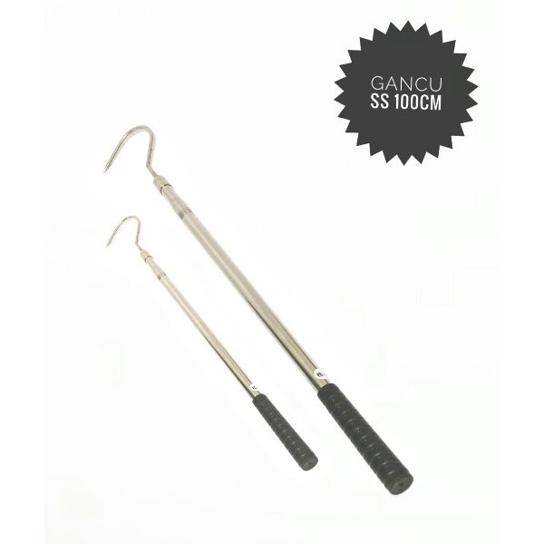 Jual Gancu Ikan Ss 100 Cm Pengait Pengangkat Shopee Indonesia