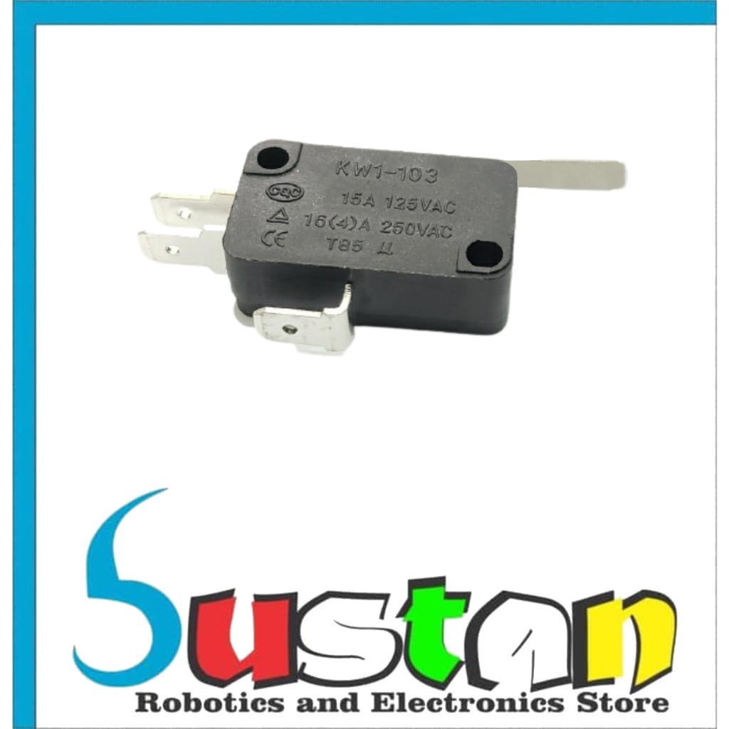 Jual LIMIT SWITCH BESAR KW1-103 15A 125VAC 16A 250VAC SAKLAR LAMPU OTOMATIS | Shopee Indonesia