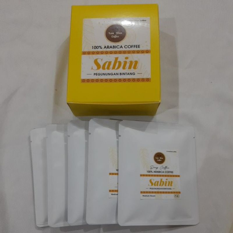 Jual Drip Coffee Sachet Sabin 40 g | Shopee Indonesia