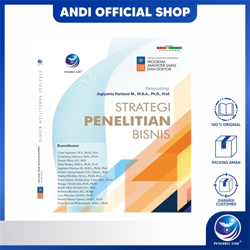 Jual Penerbit Andi - Strategi Penelitian Bisnis | Shopee Indonesia