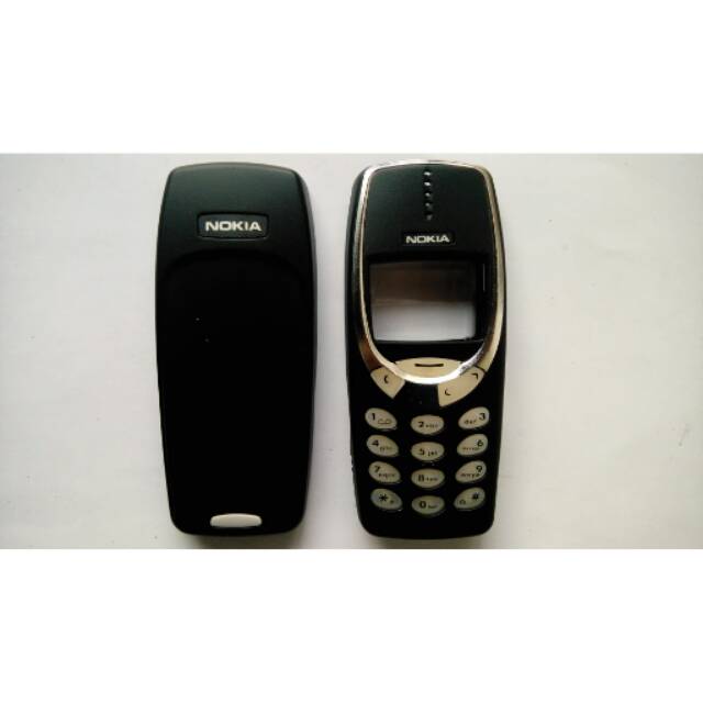 Jual Casing nokia 3310 hitam combinasi crome | Shopee Indonesia