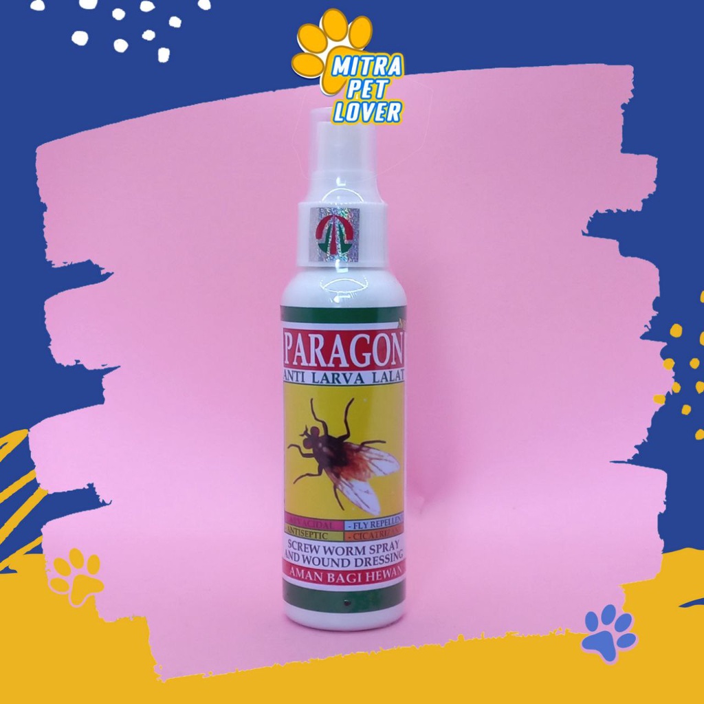 Jual OBAT ANTI LALAT KUCING ANJING - PARAGON SPRAY 120ML - SPRAY ...