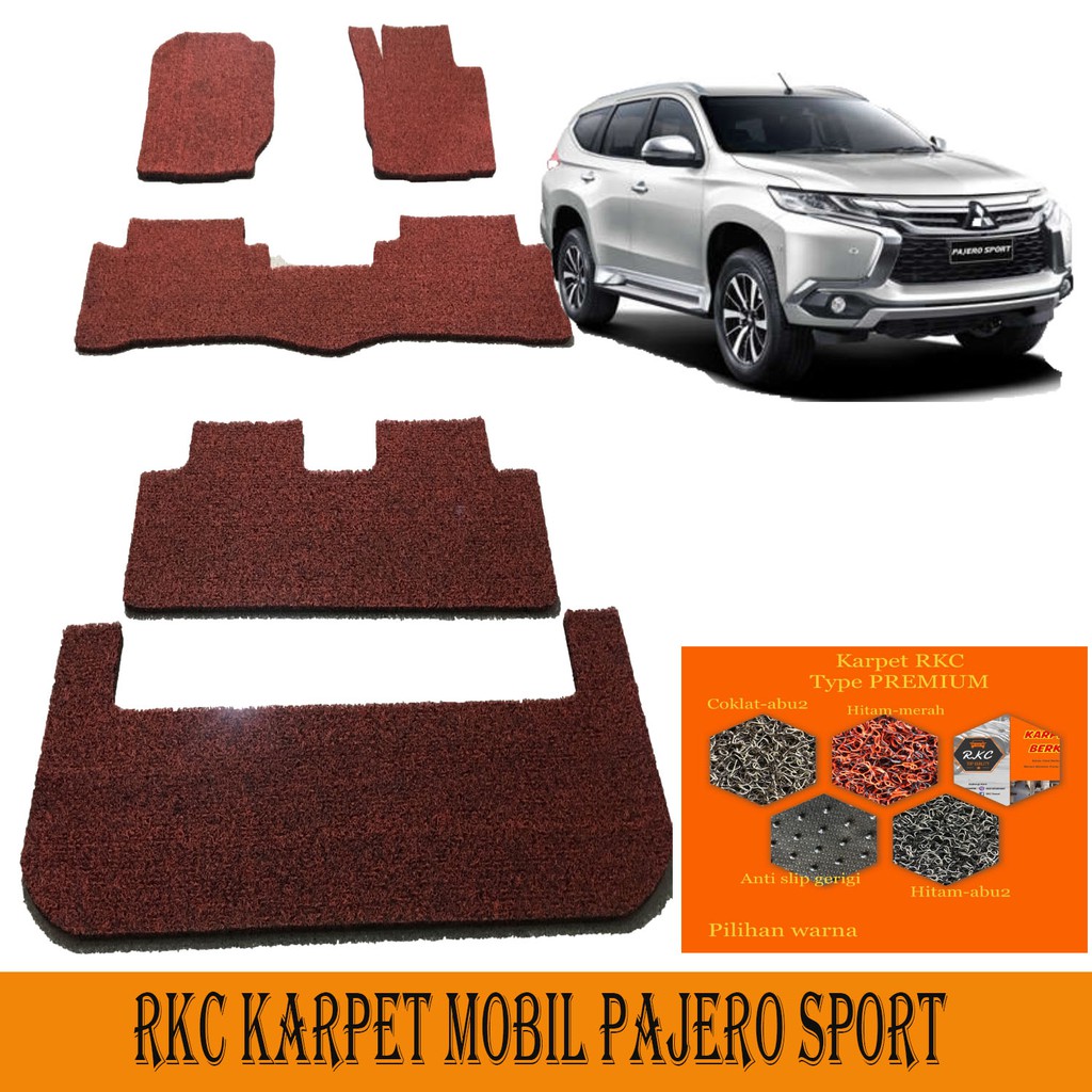 Jual Karpet mobil Pajero Sport model mie type premium full bagasi bukan ...