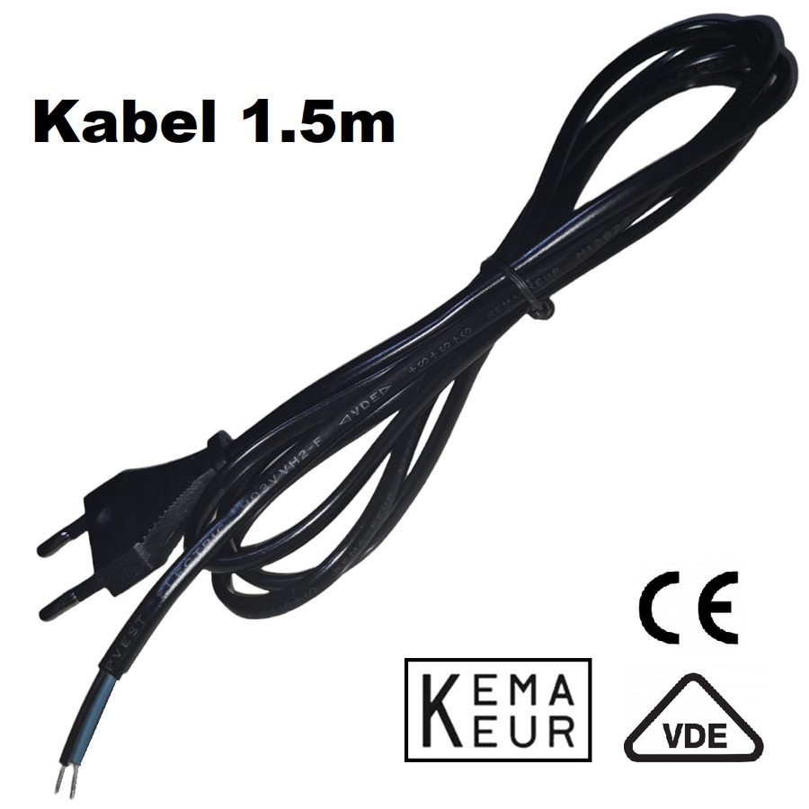 Jual KABEL STEKER BUNTUNG COLOKAN LISTRIK AC POWER COLOK JACK LAMPU ...