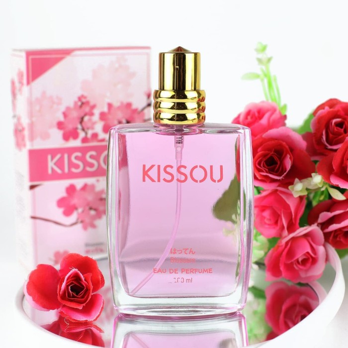 Jual Parfum Kissou Blossom Eau De Parfume isi 100ML - Pink Blossom ...