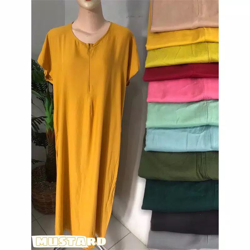Jual Daster Viral Busui Polos Panjang (Jumbo) | Shopee Indonesia
