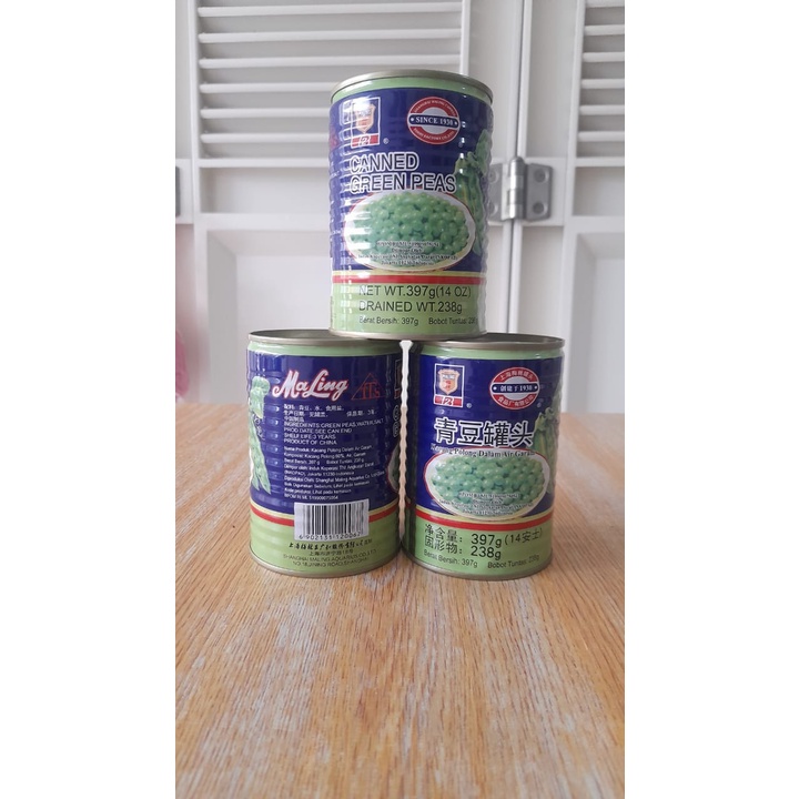 Jual Kacang Polong Maling dalam Kaleng 397gr - Canned Green Peas ...
