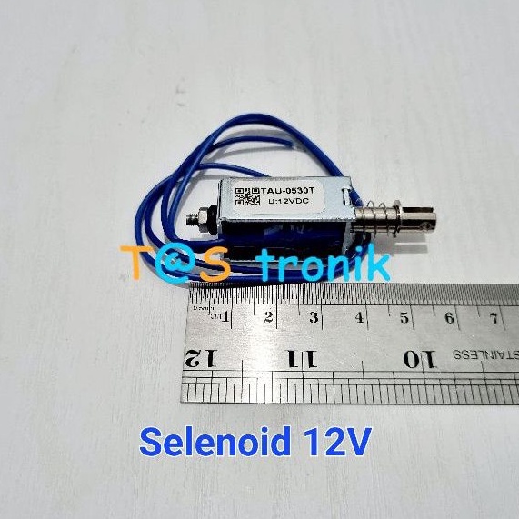 Jual Selenoid 12V elektromagnet solenoid | Shopee Indonesia