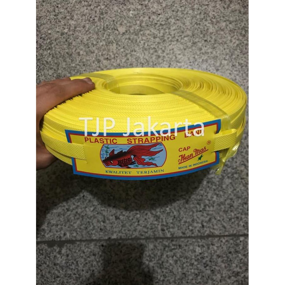 Jual Strapping Band Ikan Mas Kuning 1.5 Kg Tjpjkt | Shopee Indonesia