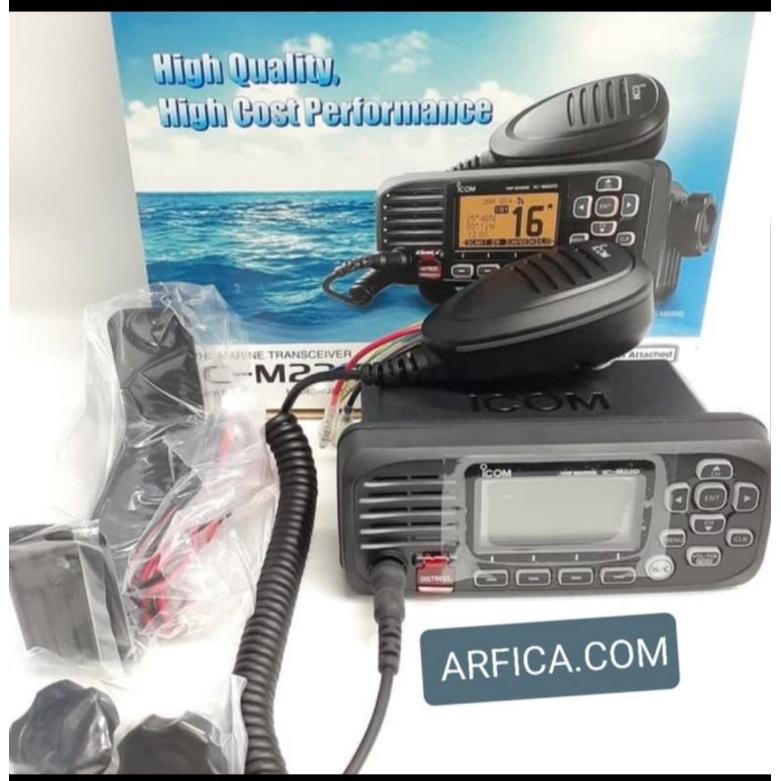 Jual Original Ori Radio Rig Vhf Marine Icom IC M220 ICM200 Pengganti ...