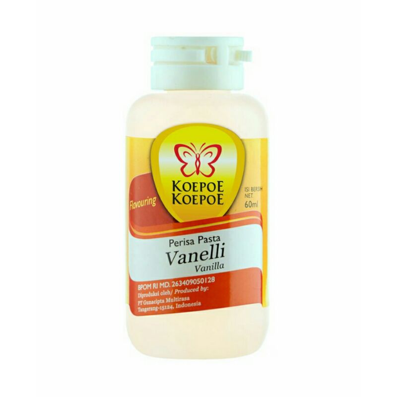 Jual Koepoe-Koepoe Pasta Vanilla 60Ml | Shopee Indonesia