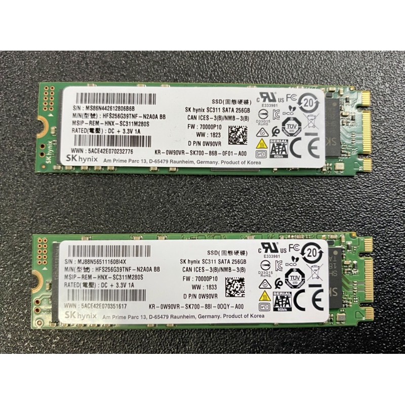 Jual SSD SK Hynix SC311 M2 Sata 256GB Second | Shopee Indonesia