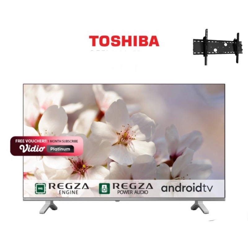 Jual TOSHIBA 43 Inch 43C350KP Android UHD 4K 43C350 (free bracket ...