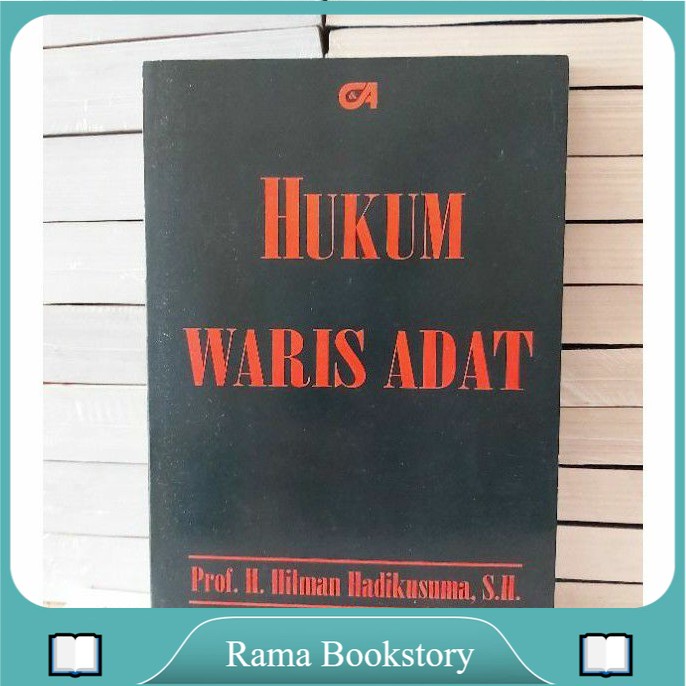Jual HUKUM WARIS ADAT BY HILMAN HADIKUSUMA | Shopee Indonesia