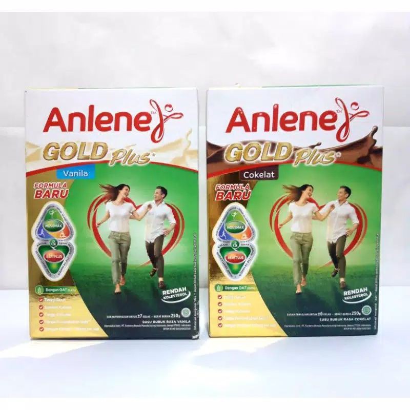 Jual Anlene Gold Plus 240 g Coklat / Vanila/Original | Shopee Indonesia