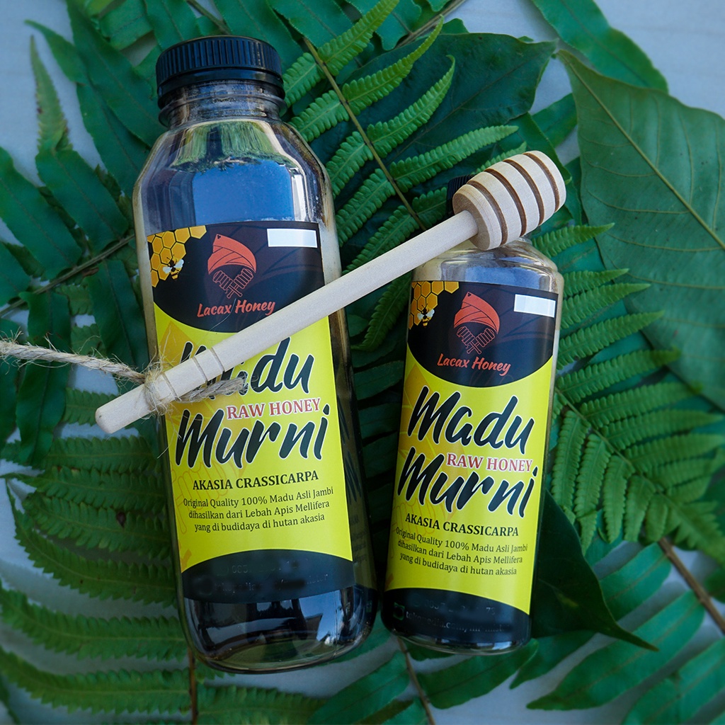 Jual Madu Asli Murni Original Alami Raw Honey Paket 250 gr + 500 gr ...