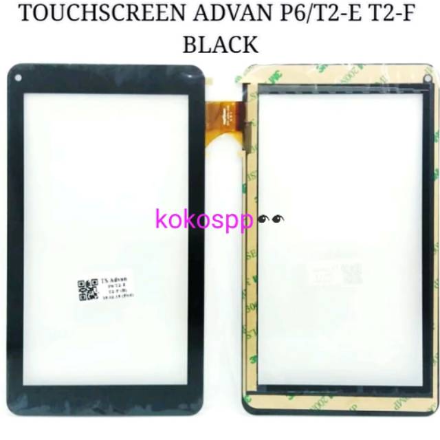 Jual TOUCHSCREEN/TS ADVAN MOVI P6/T2-E T2-F ORIGINAL | Shopee Indonesia