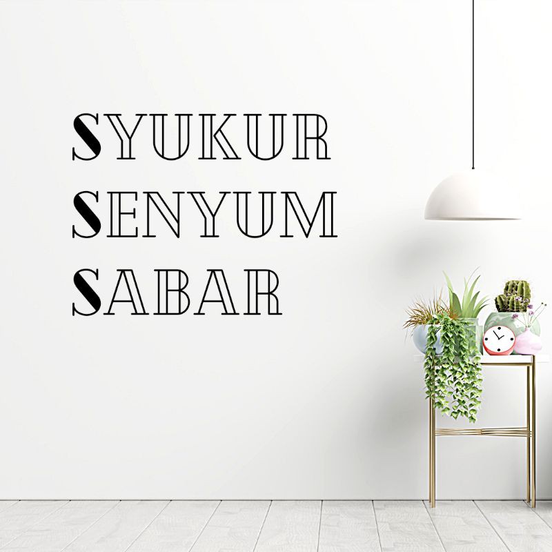 Jual BISLUCK STIKER QUOTE STIKER MOTIFASI / STIKER KATA-KATA/ KADO ...