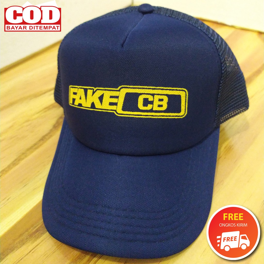 Jual FAKE CB, Topi Jaring Trucker Fake CB, Topi Motor CB, Topi Jaring ...