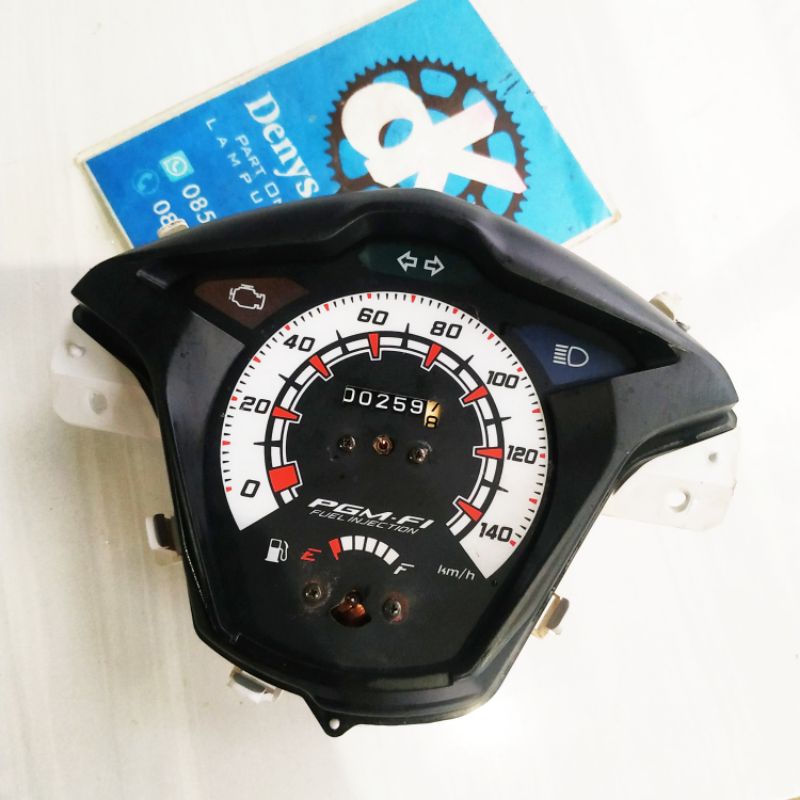 Jual mesin speedometer spidometer honda beat Fi injeksi original second ...