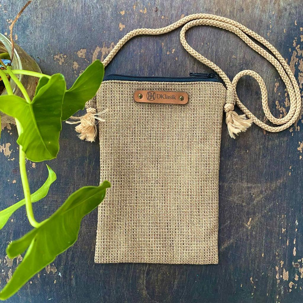Jual DKLASIK Sling Bag HP Goni Handmade / Tas HP Selempang Simple Etnik ...