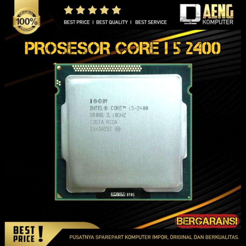 Jual Processor Intel Core i5 2400 l Prosesor intel core i5 2400 3.10 ...