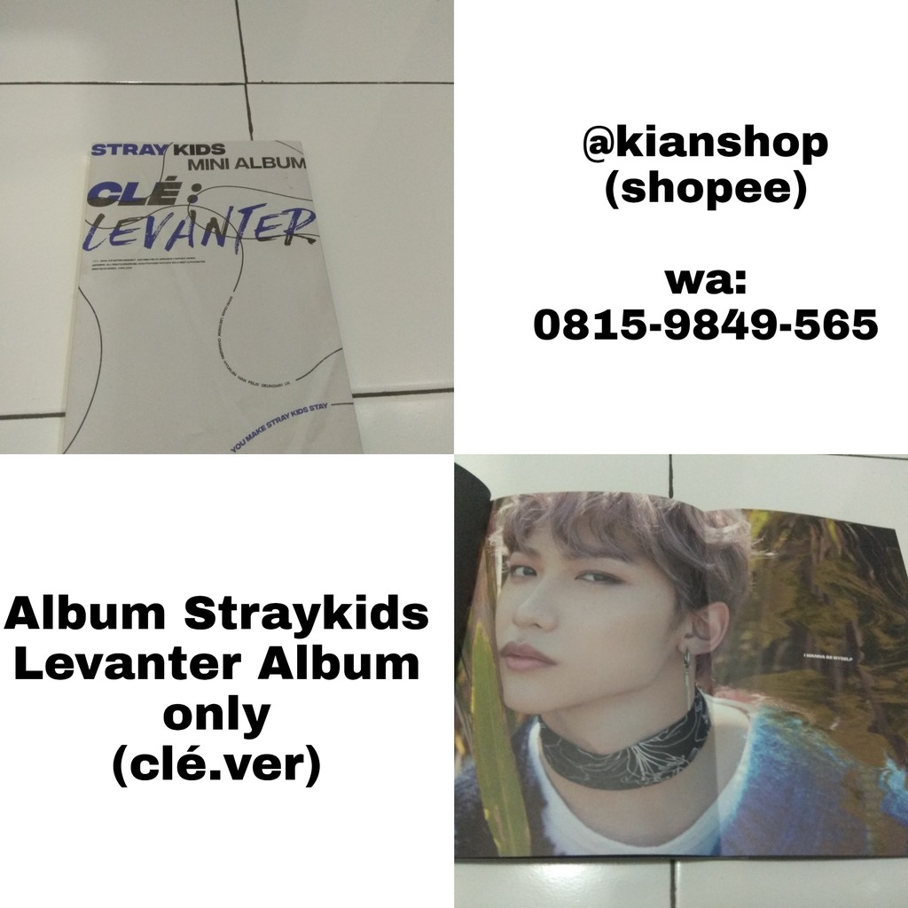Jual ALBUM STRAY KIDS - LEVANTER NORMAL CLE VERSION (ALBUM ONLY) FELIX ...