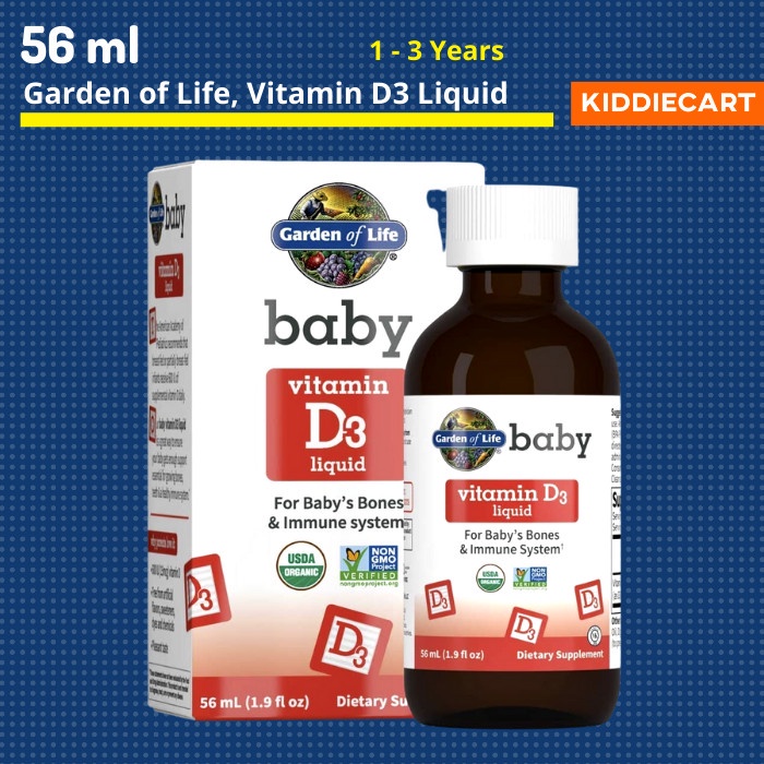 Jual Garden Of Life Baby Vitamin D3 Immune System Imun Tubuh Bayi Anak ...