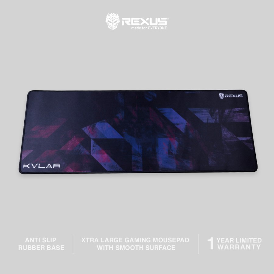 Jual Rexus Mousepad Gaming XXL extended Kvlar T10 - alas Mouse pad XL T ...