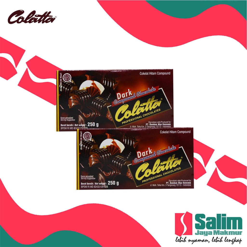 Jual Colatta Compound Dark 250 Gr | Shopee Indonesia