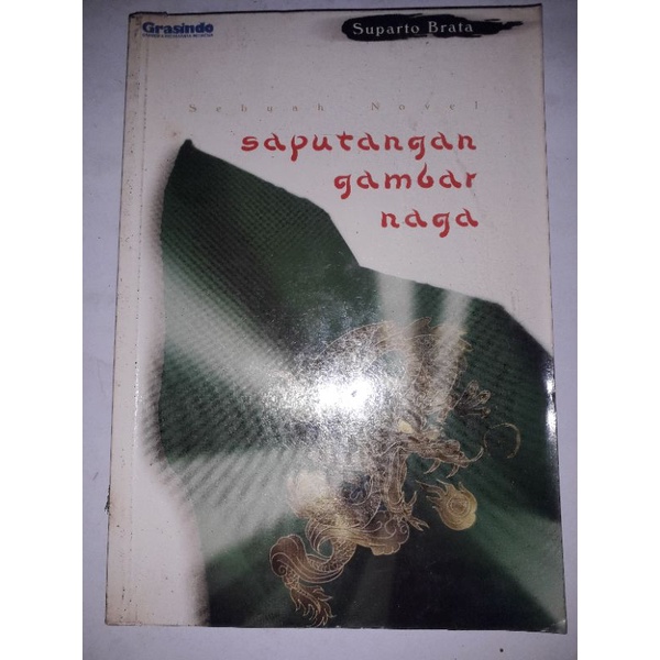 Jual SAPUTANGAN GAMBAR NAGA BY SUPARTO BRATA (ORIGINAL) | Shopee Indonesia