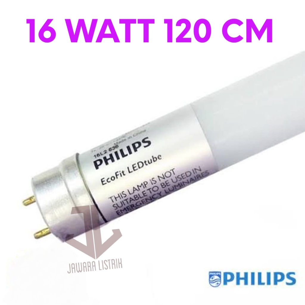 Jual LAMPU T8 ECOFIT INDUSTRY LED TUBE 16W 16 W WATT 1200mm TANPA STATER | Shopee Indonesia