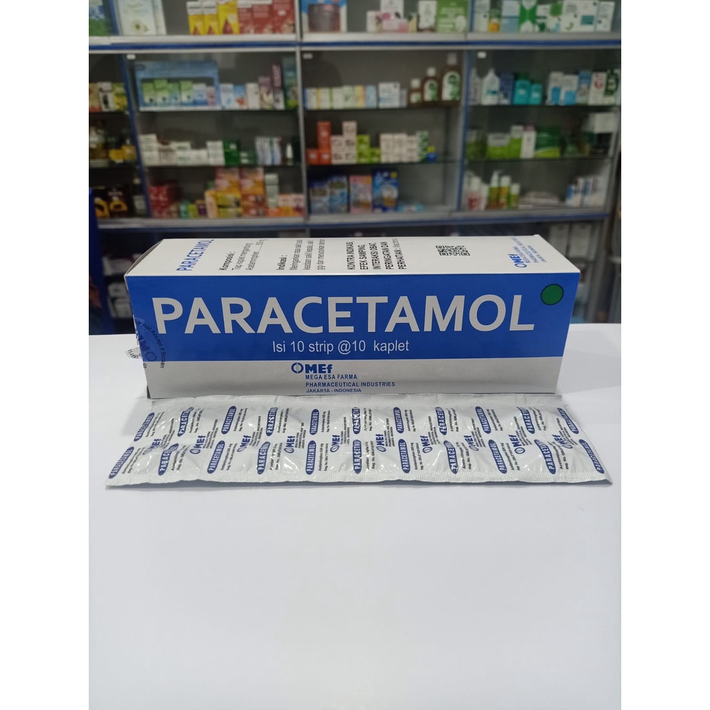 Jual Paracetamol 500mg MEF 𝟏 𝐒𝐭𝐫𝐢𝐩 𝐢𝐬𝐢 𝟏𝟎 𝐓𝐚𝐛𝐥𝐞𝐭 - Paracetamol Obat ...