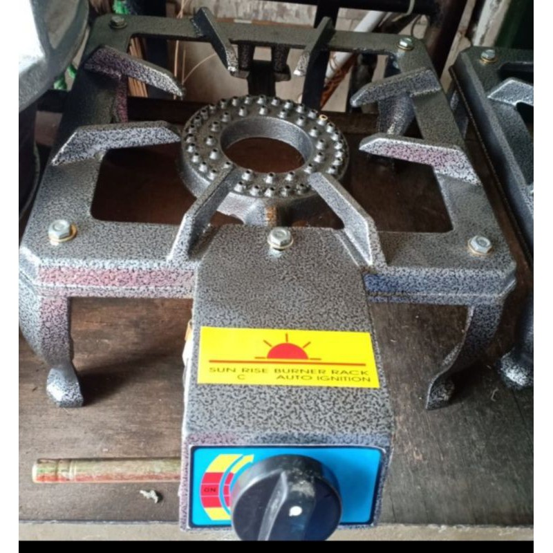 Jual KOMPOR GAS SUN RISE SR 201 AUTO PLUS SELANG FLEXIBLE 2 METER DAN ...