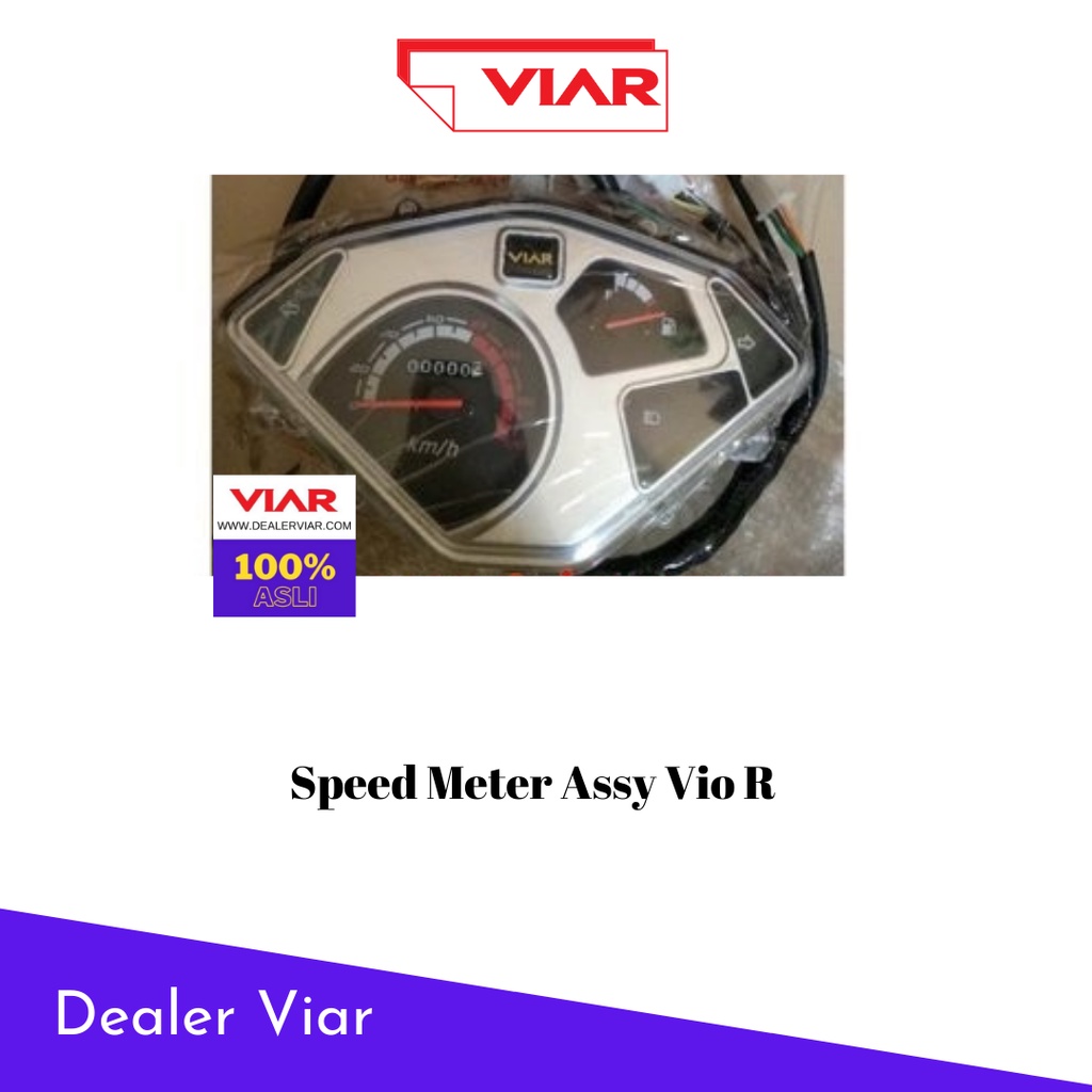 Jual Spare Part Viar speedometer vior VIOR Original (VIO-SPEEDOMETER ...