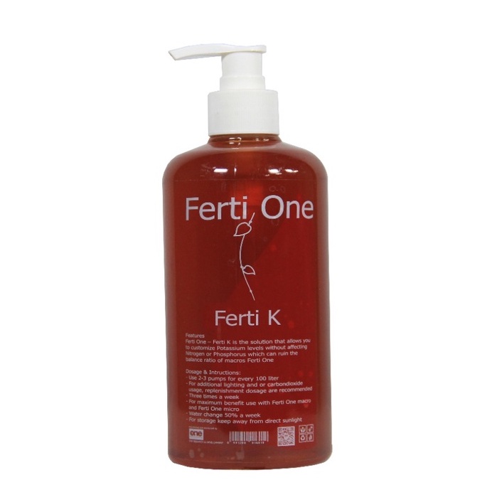Jual Ferti One Ferti K Pupuk Aquascape - Pupuk Cair Fertione 500 ml ...