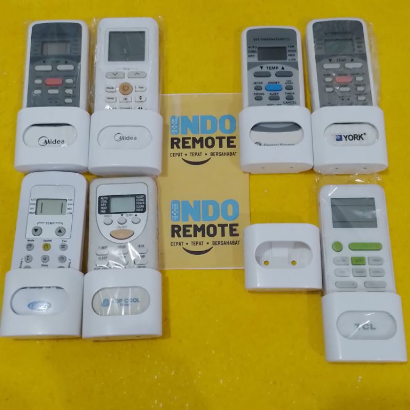 Jual STANDING / HOLDER / BRACKET / DUDUKAN REMOTE AC MIDEA CARRIER TCL ...