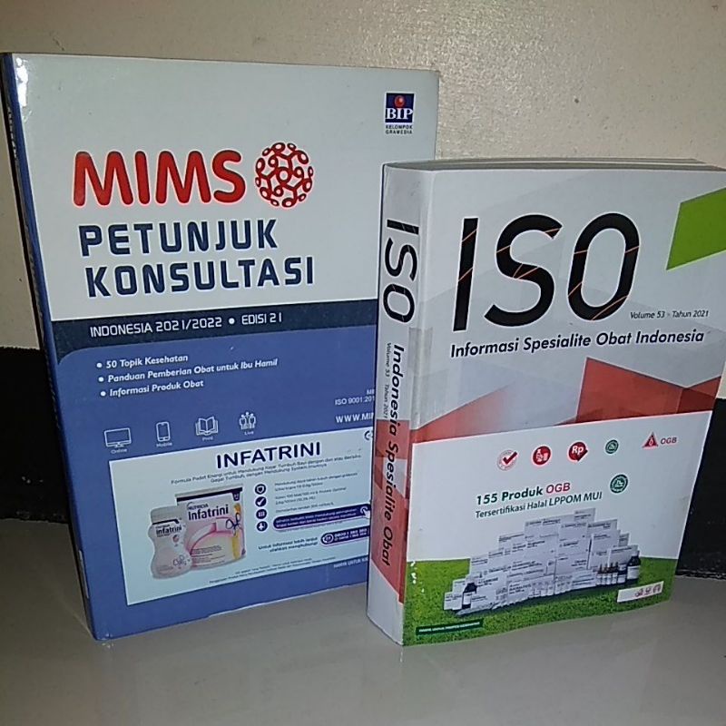 Jual Mims 2021/2022 iso informasi spesialis obat Indonesia 2021 ...