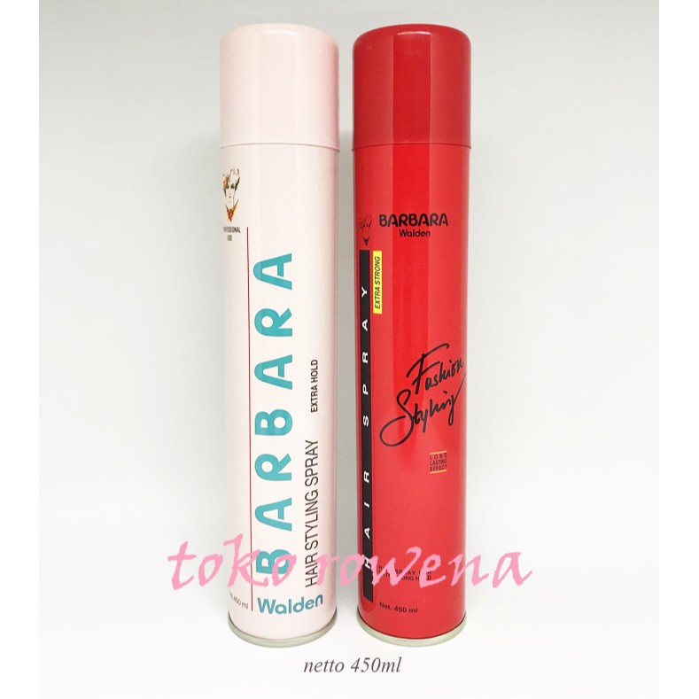 Jual HAIR SPRAY BARBARA AEROSOL 450ML | Shopee Indonesia