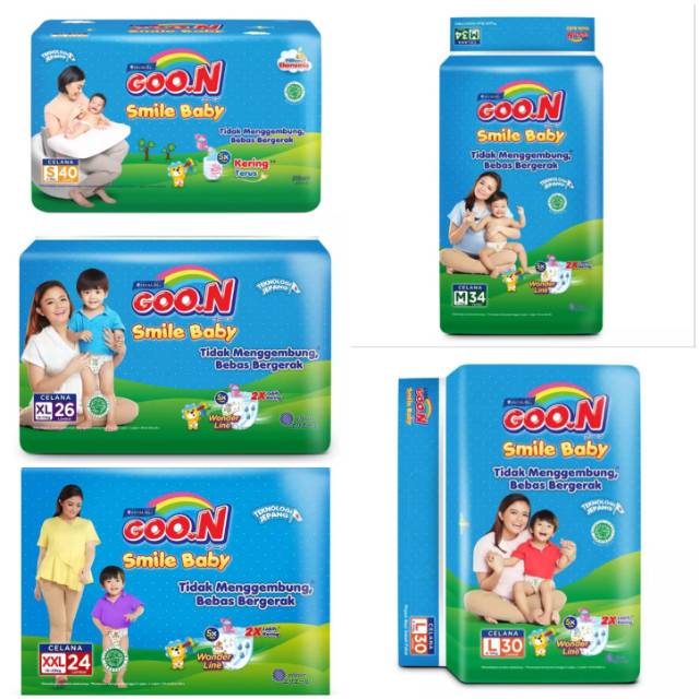 Jual Goon Smile Baby Pants XL26 Tipe Celana | Shopee Indonesia