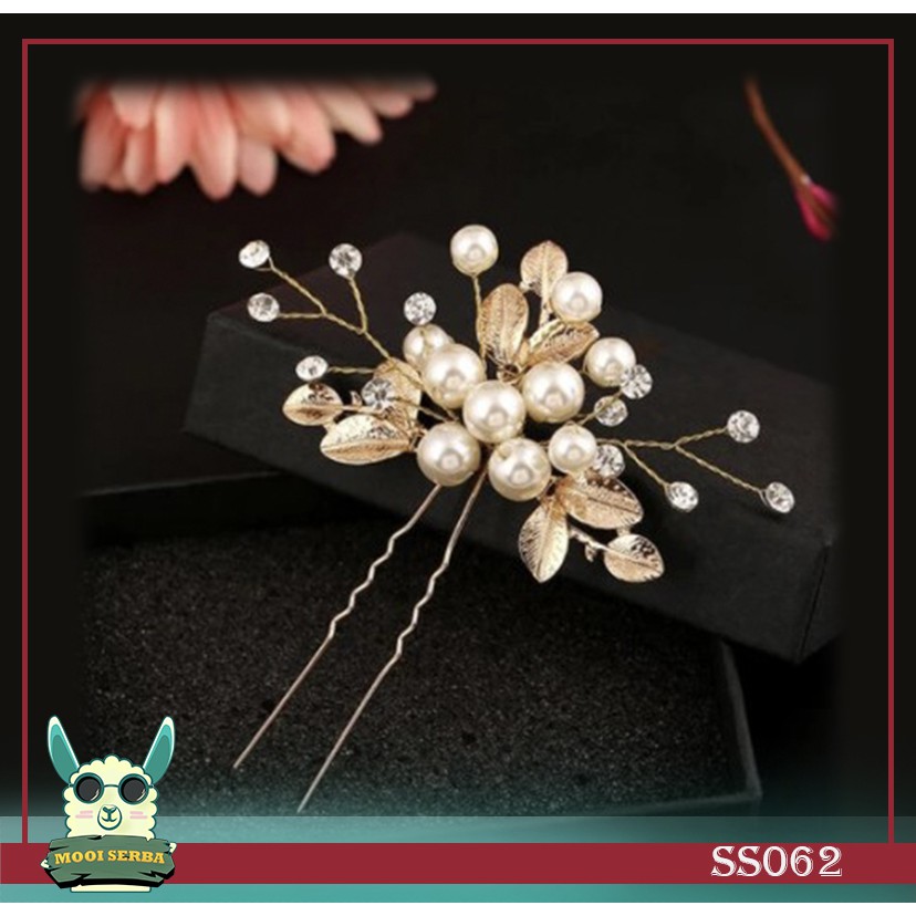 Jual Aksesoris Hiasan Rambut Wedding SS062 | Shopee Indonesia