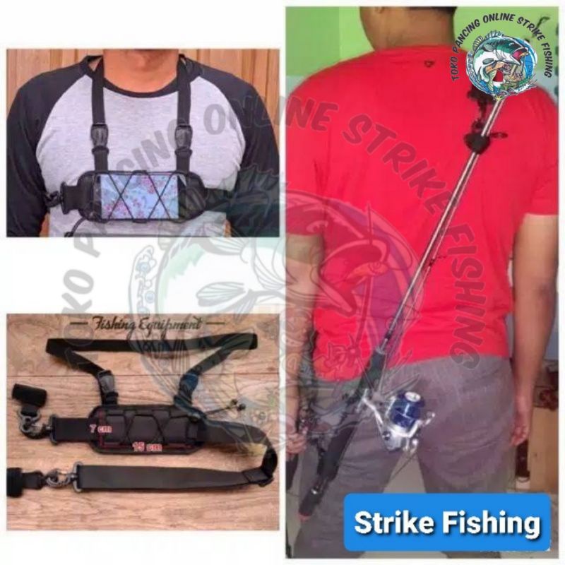 Jual Chest Belt 2 in1 HP Holder HP Chest Strap pegangan hp dada vlog ...