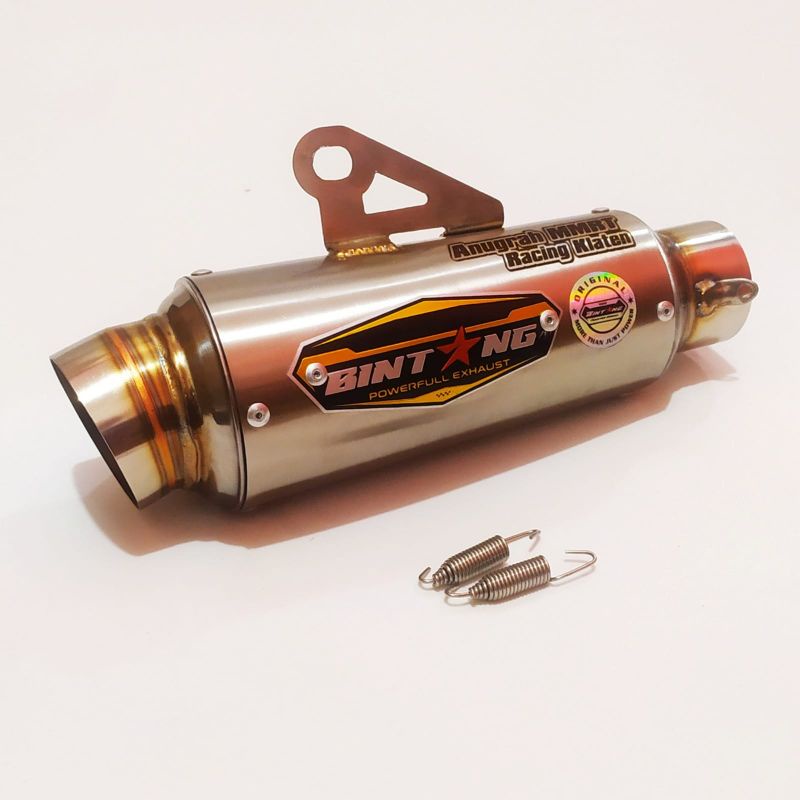 Jual Knalpot Drag inlet 50mm Type STAR1 Slincere only Original Bintang ...