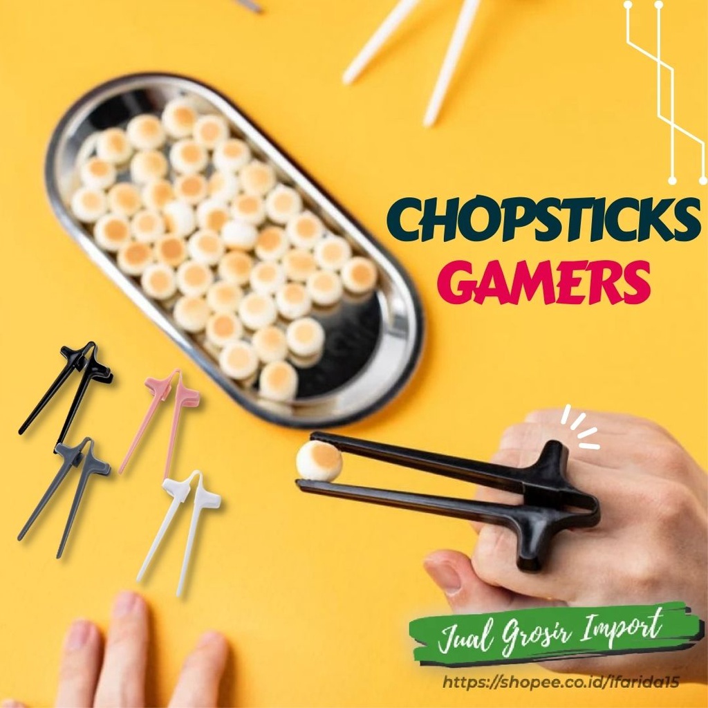 Jual Sumpit Gamers Gaming Penjepit Cemilan Snack Bermain Laptop ...