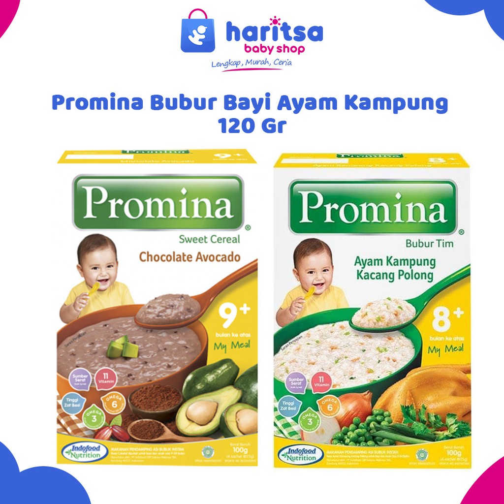 Jual PROMINA Bubur Tim 100gr (+ 5 varian rasa) Promina tim Penambah ...