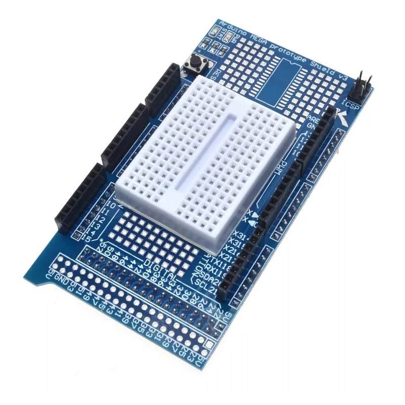 Jual Proto Shield Arduino Mega 2560 ProtoShield Prototype Shield ...